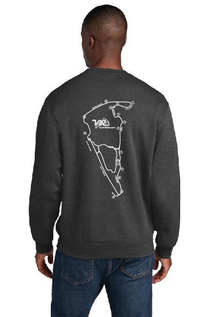 VIR Track Map Grey Sweatshirt (Size: S - 2XL) – TMI Racing Products, LLC