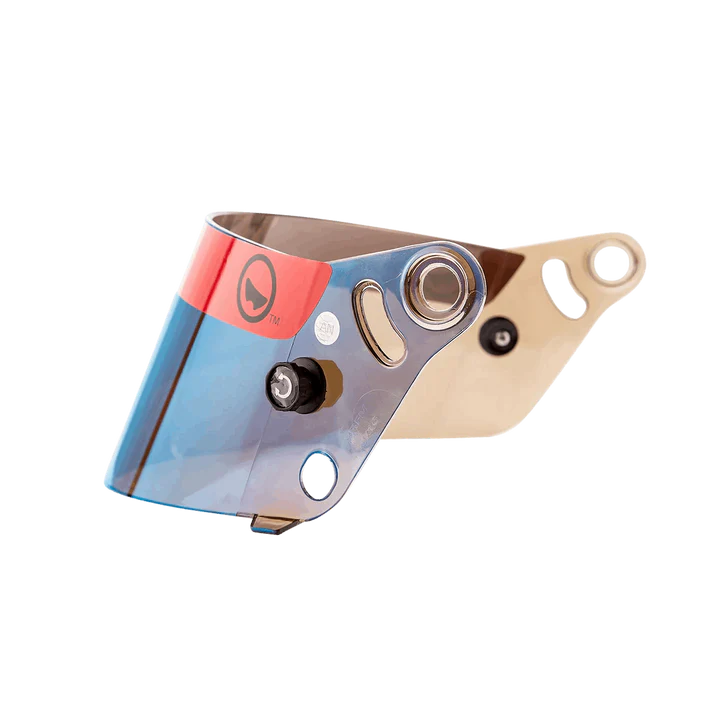 Roux Iridium Blue Tinted Shield – TMI Racing Products, LLC