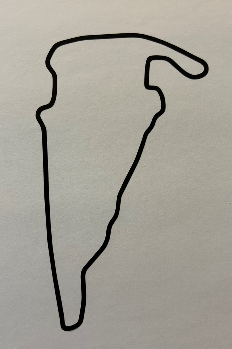 VIR Full Course , 4" Decal Black – TMI Racing Products, LLC