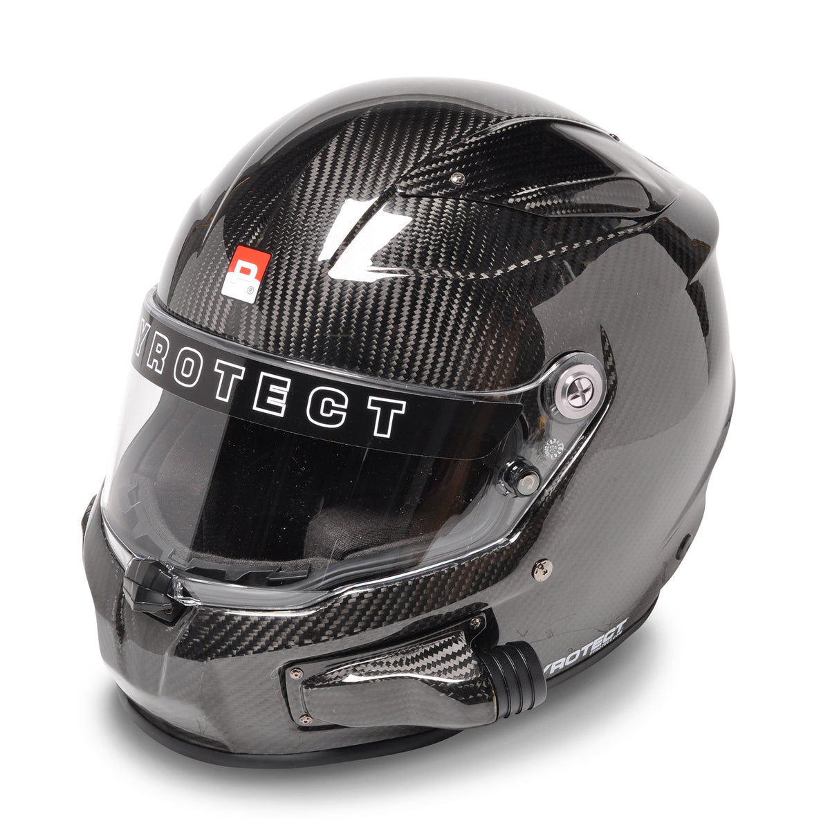 Pyrotect Pro Air Tri-Flow Forced Air 3K Carbon Fiber Full Face Helmet ...